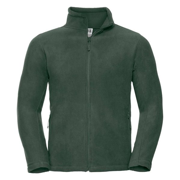 MEN'S FLEECE WITH LONG ZIPPER 100% POLYESTER, NON-PILLING FLEECE 320G