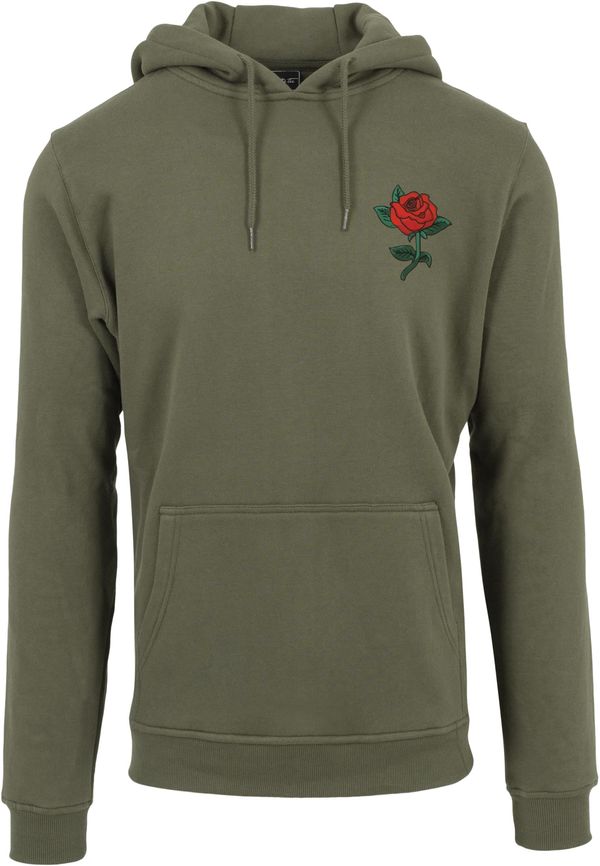 MEN'S ROSE HOODY OLIVE SWEATSHIRT