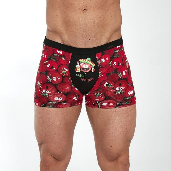 Men's Cornette Tattoo Boxer Shorts Multicolored
