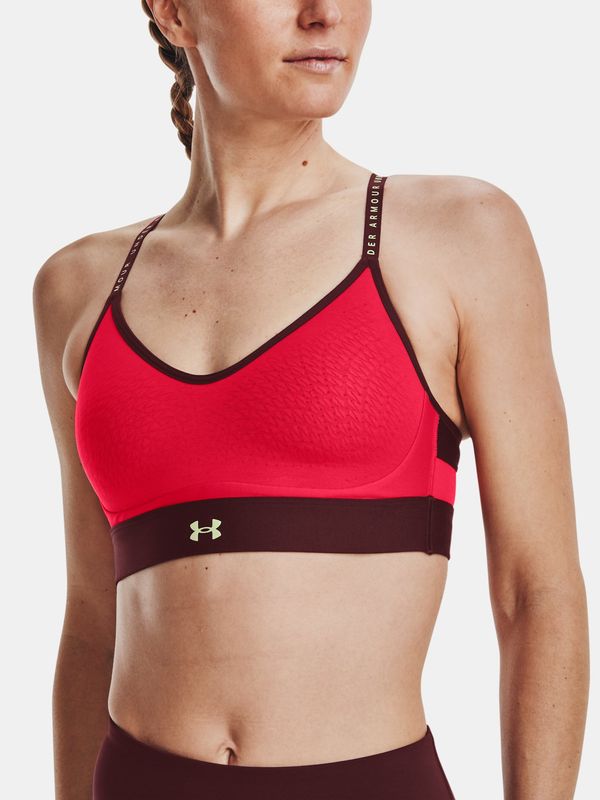 UNDER ARMOUR BRA UA INFINITY LOW-RED - WOMEN