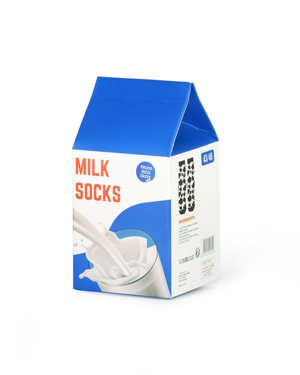 SOCKS FROGIES MILK 1P