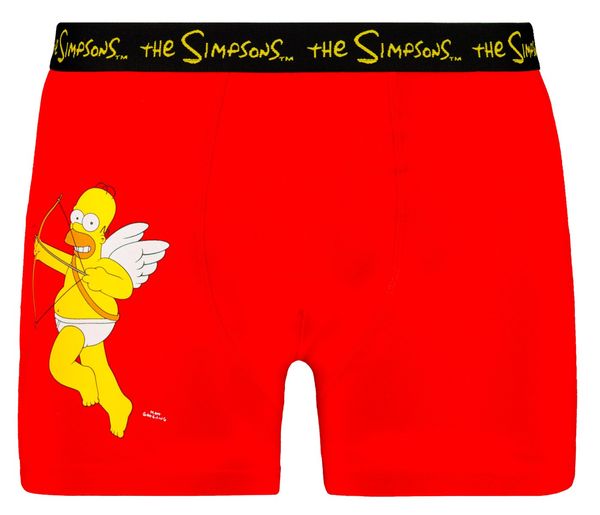 MEN'S BOXERS SIMPSONS LOVE - FROGIES