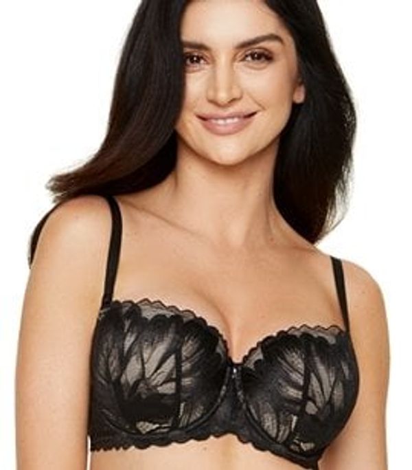 PUSH-UP BRA MOON / B1 - BLACK