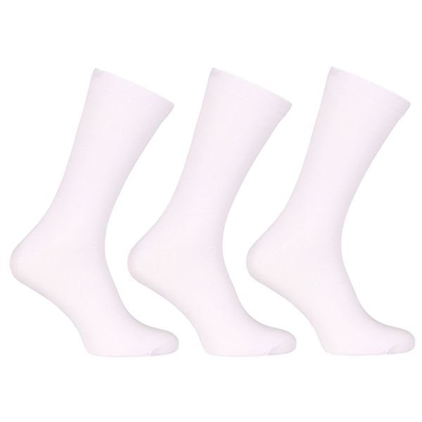 3PACK SOCKS NEDETO HIGH BAMBOO WHITE