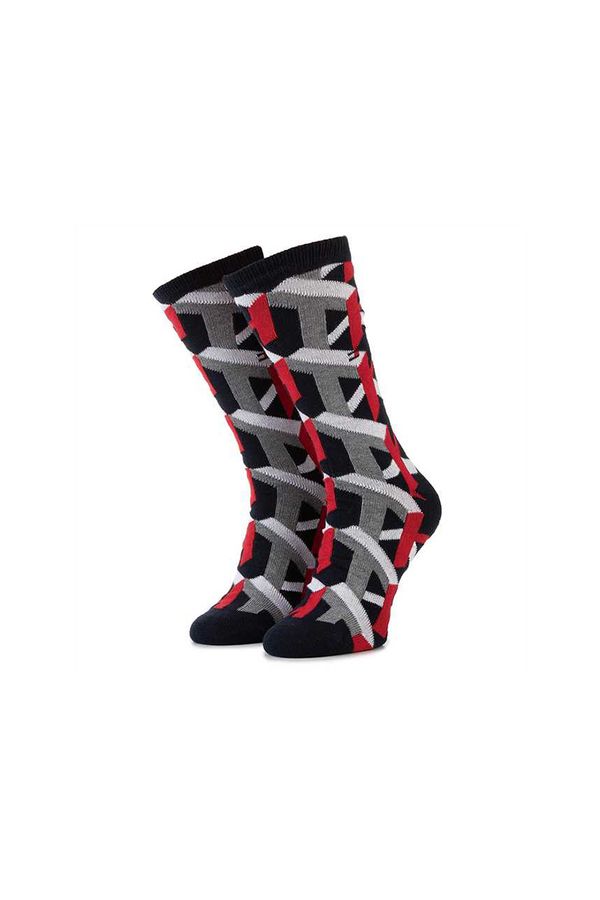 TOMMY HILFIGER SOCKS - TH MEN SOCK 1P 3D TH GREY