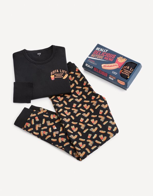 CELIO PAJAMAS IN HOT DOG GIFT BOX - MEN'S