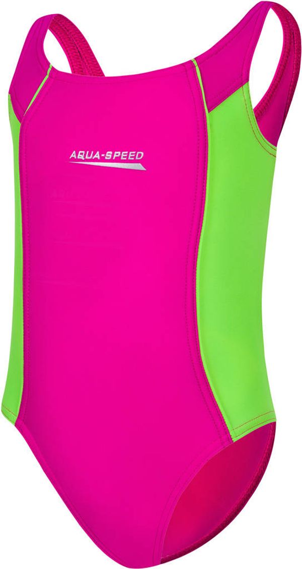 AQUA SPEED KIDS'S SWIMMING SUIT LUNA PATTERN 83