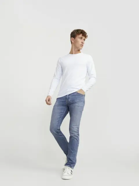 JACK & JONES Muške farmerke Tim, Plave