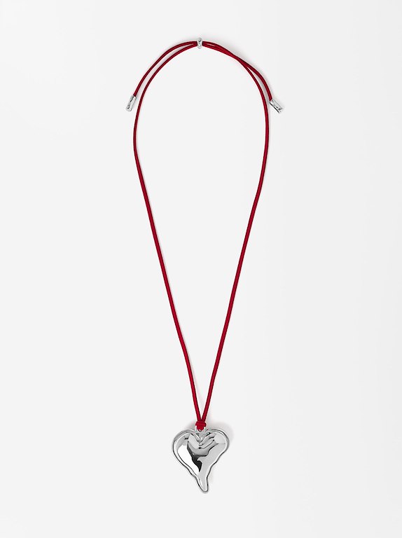 HEART CORD NECKLACE