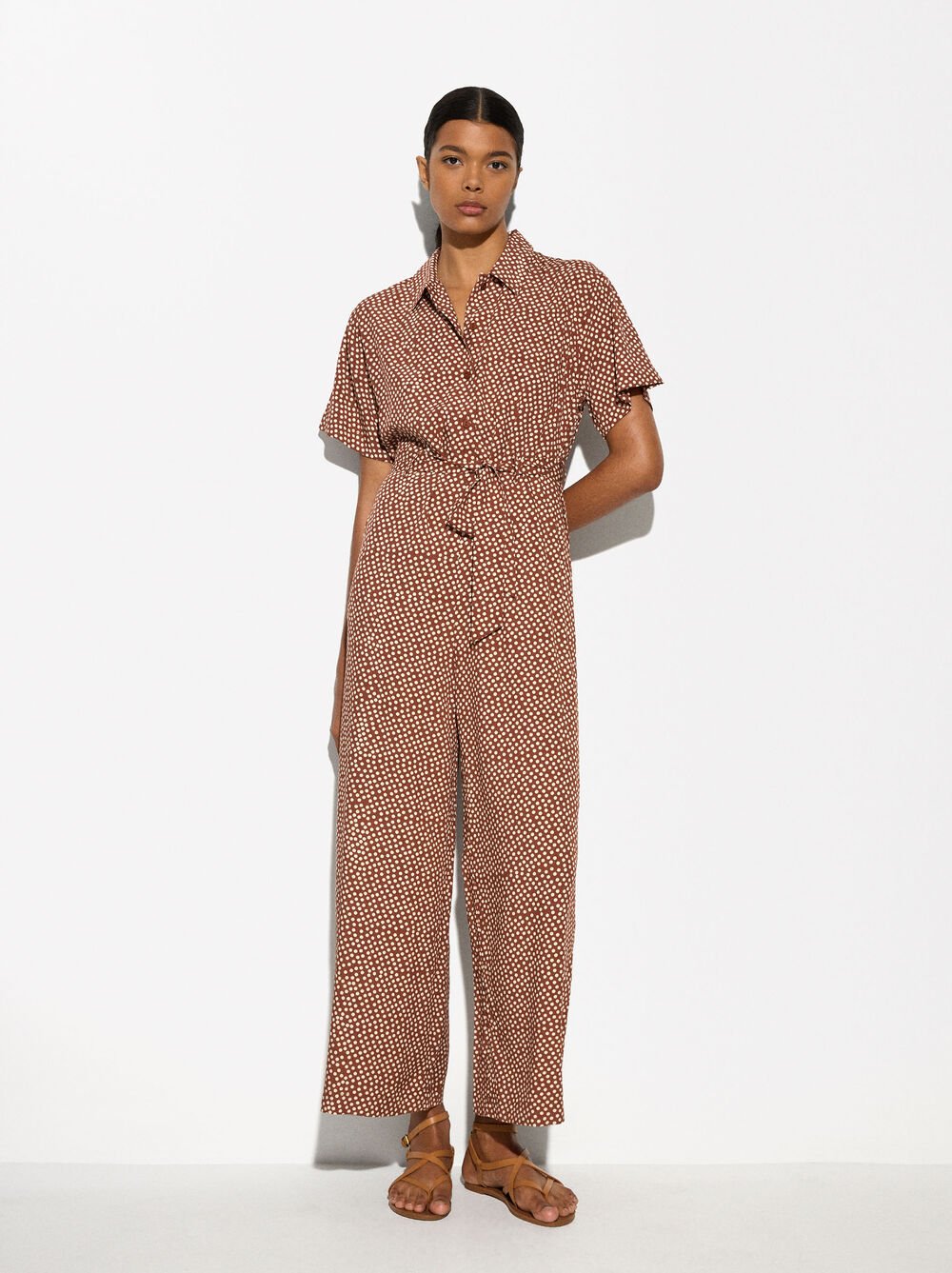 Online Exclusive -Flowy Long Jumpsuit