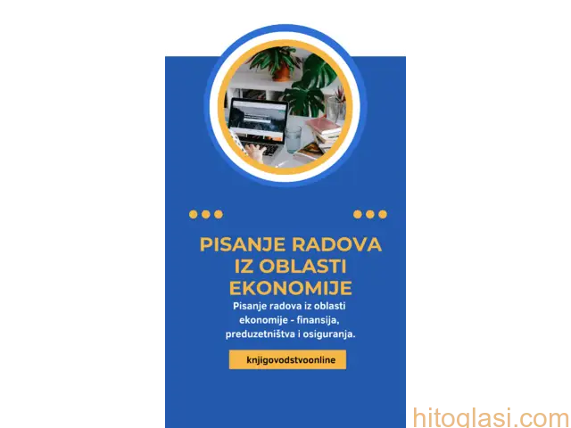 Pisanje radova iz oblasti ekonomije