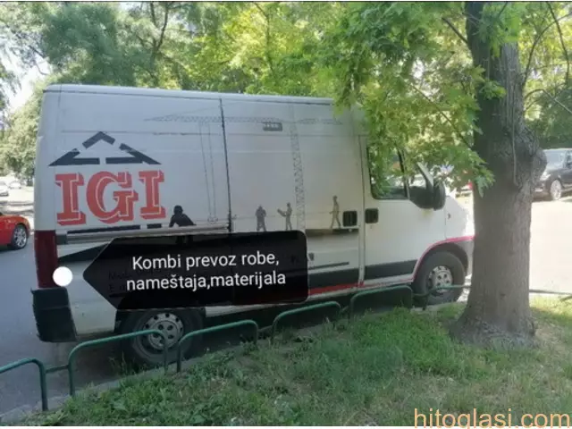 Kombi prevoz "Andjelac" vrši transport robe u Beogradu kao i ka celoj Srbiji