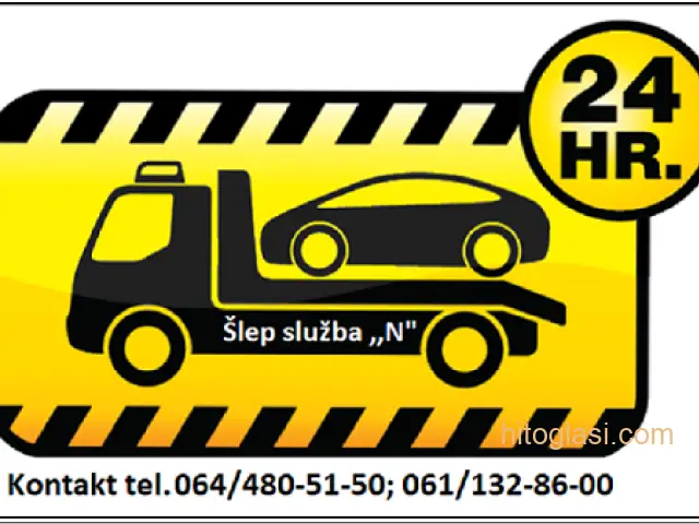 Slep sluzba ,,N"- Beograd, od 00-24h