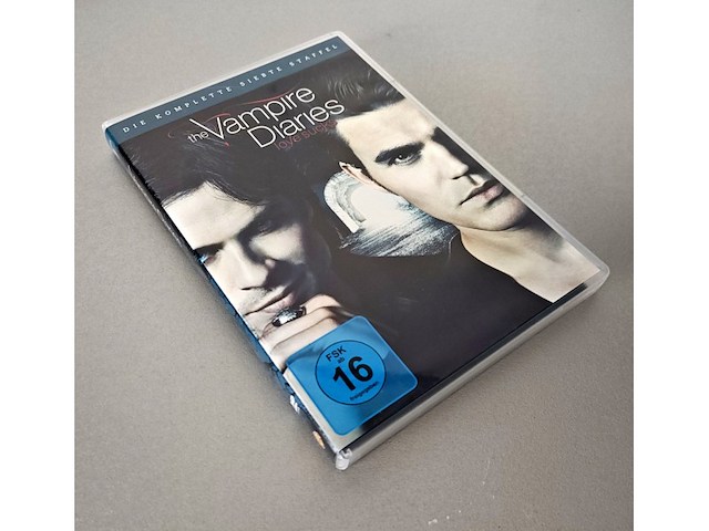 DVD  THE VAMPIRE DIARIES  sedma sezona  5 DISC set