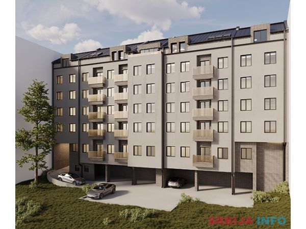 Novogradnja, trosoban, 61,90 m2, Banovo brdo, Majdanska, Čukarica 14