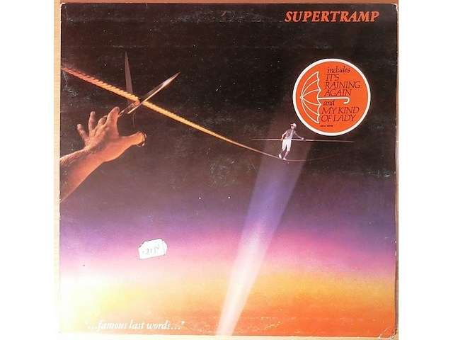 LP SUPERTRAMP - Famous Last Words (1983) NESLUŠANA