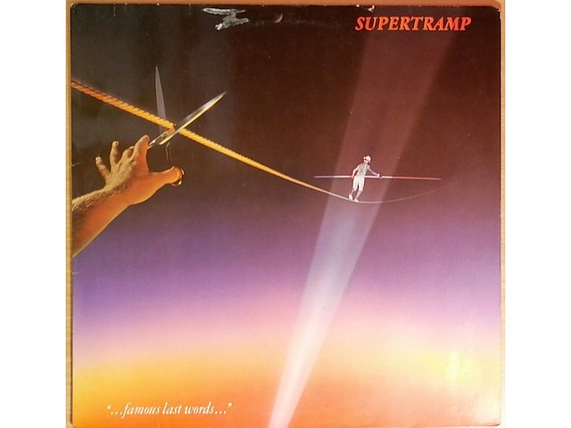 LP SUPERTRAMP - Famous Last Words (1985) GER, ODLIČNA