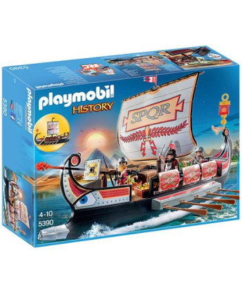 Playmobil igračka za decu Egipat brod rimskih ratnika - 1017171