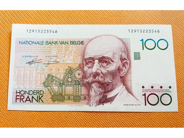 Belgija 100 franc 1982