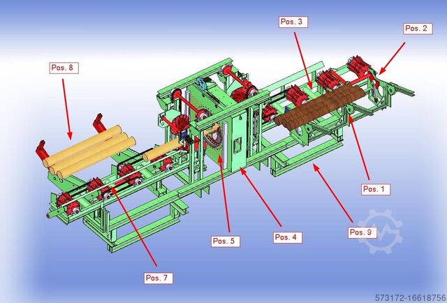 Mašina za debarking
Wiedemann 1000 kompakt