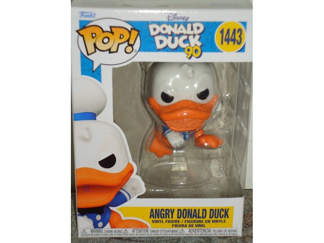 Funko POP! Disney: Donald Duck 90 - Angry Donald Duck