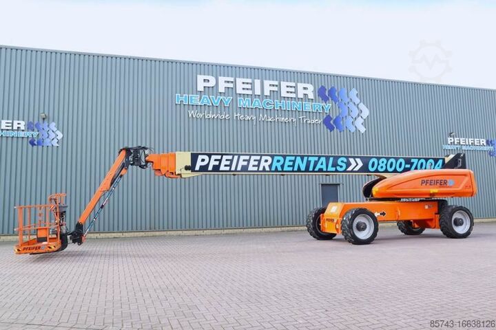 Teleskopska platforma
JLG 1350SJP Diesel, 4x4 Drive And 4-Wheel Steering, 43