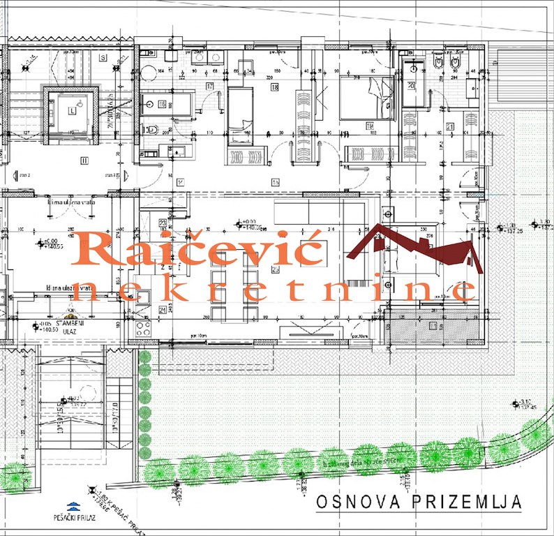 SAVSKI VENAC DEDINJE 134m2 , T , 871000e