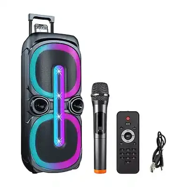 Party Boom Box Intex T21105 BT FMAuxUSB1 x Bežični mikrofonDaljinski60W