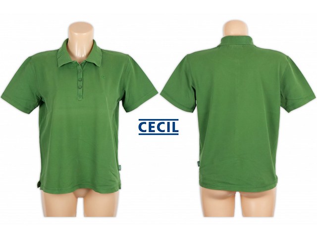 |O| CECIL pamučna polo majica (44 / XXL)