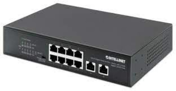 Intellinet Switch 8-Port Neupravljiv Gigabit Ethernet PoE