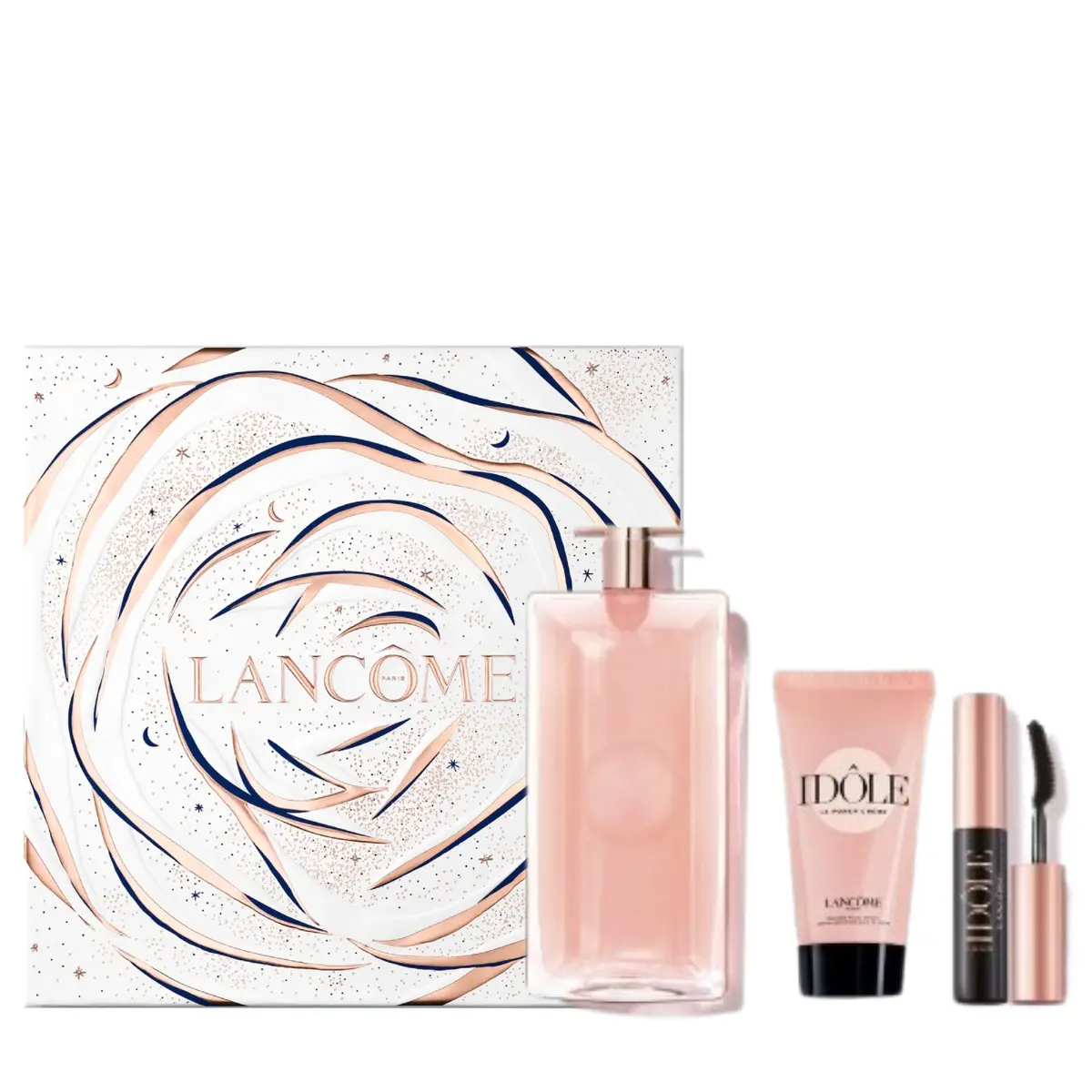 Lancome Set za žene Idole EDP, 50ml + losion za telo, 50ml + maskara