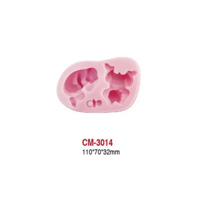 Hani International Kalup, Silikonski, 110x70x32mm, Roze