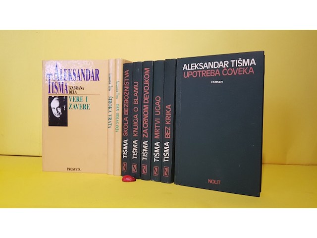 Aleksandar Tišma KOMPLET 1-9 JEDINSTVENO