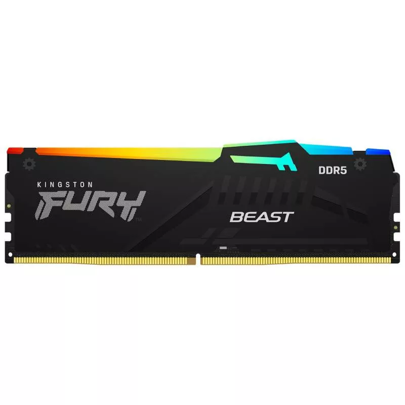 KINGSTON DIMM DDR5 32GB 5200MT/sKF552C36BBEA-32 Fury Beast RGB EXPO