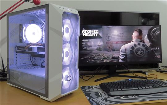 White Beast Gaming Pc +Garancija 2027 =200e Manje!