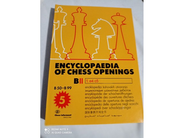 Enciklopedija šahovskih otvaranja II tom B50-99
