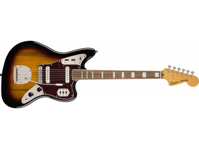 Squier By Fender Classic Vibe 70s Jaguar Laurel Fingerboard 3-Color Sunburst