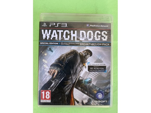 Watch Dogs - PS3 igrica