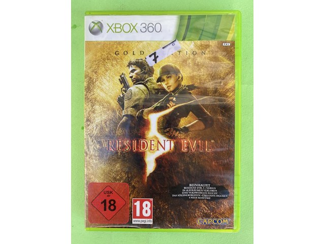 Resident Evil 5 Gold - Xbox 360 igrica