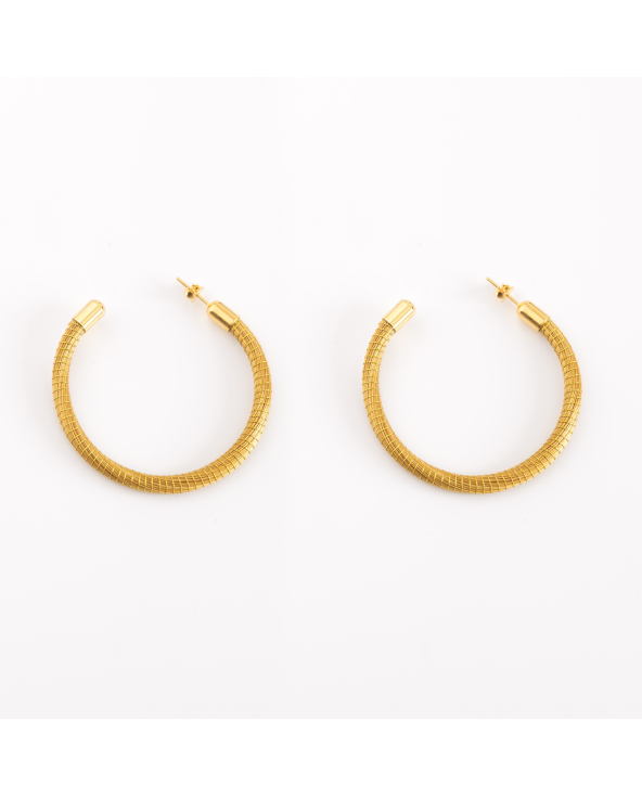 5Cm Open Hoop Earrings Br-19