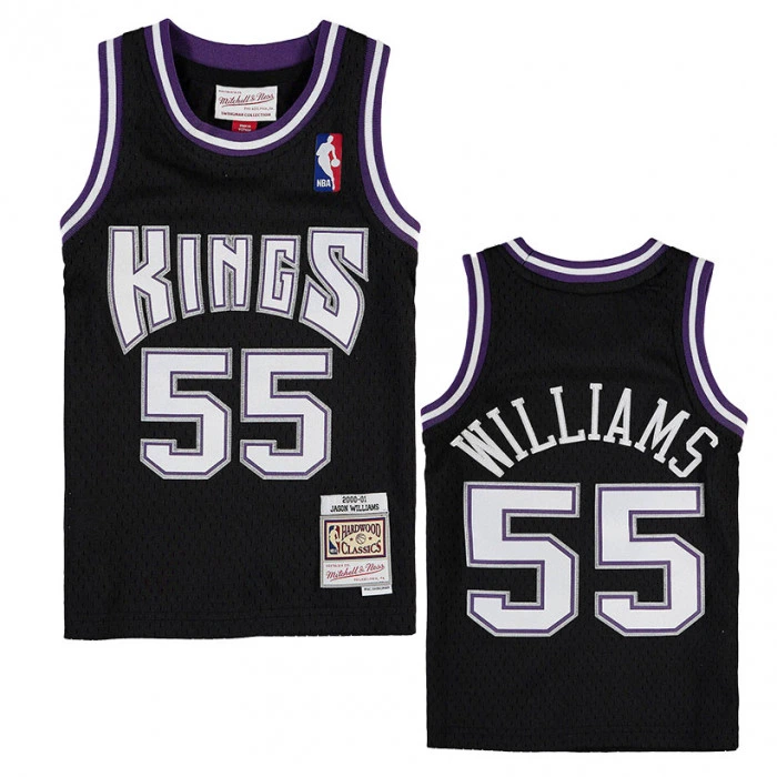 Jason Williams 55 Sacramento Kings 2000-01 Mitchell & Ness Swingman dres