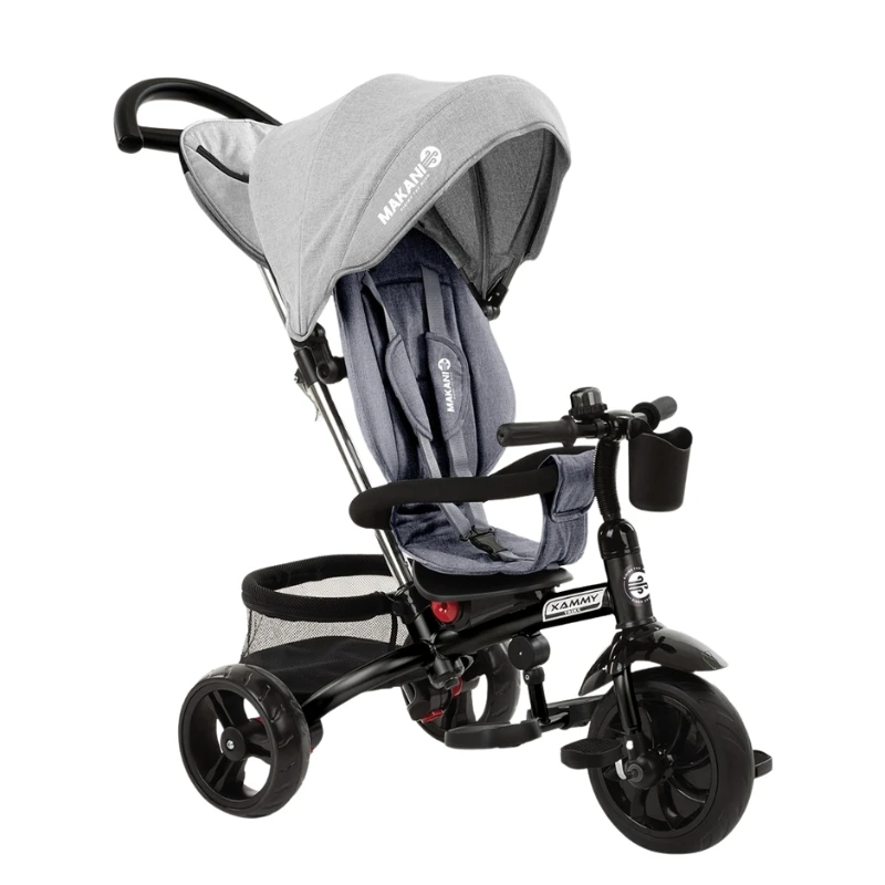 Kikka Boo Xammy tricikl za decu Light Grey, 12m+