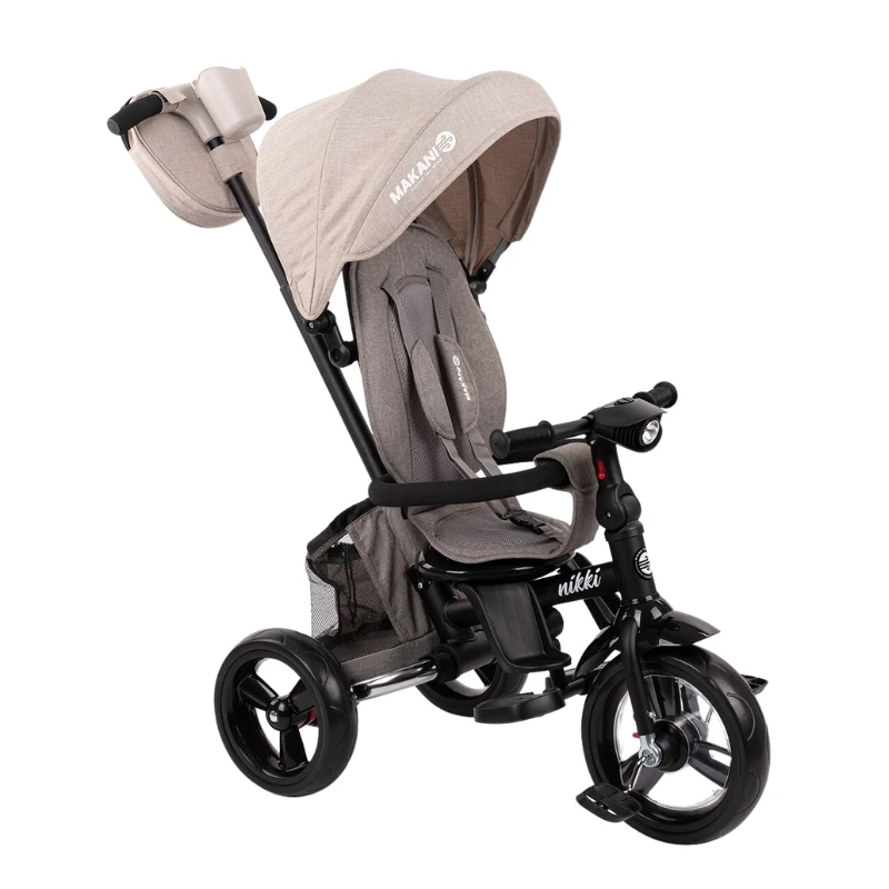 Kikka Boo Nikki tricikl za decu Beige Melange, 12m+