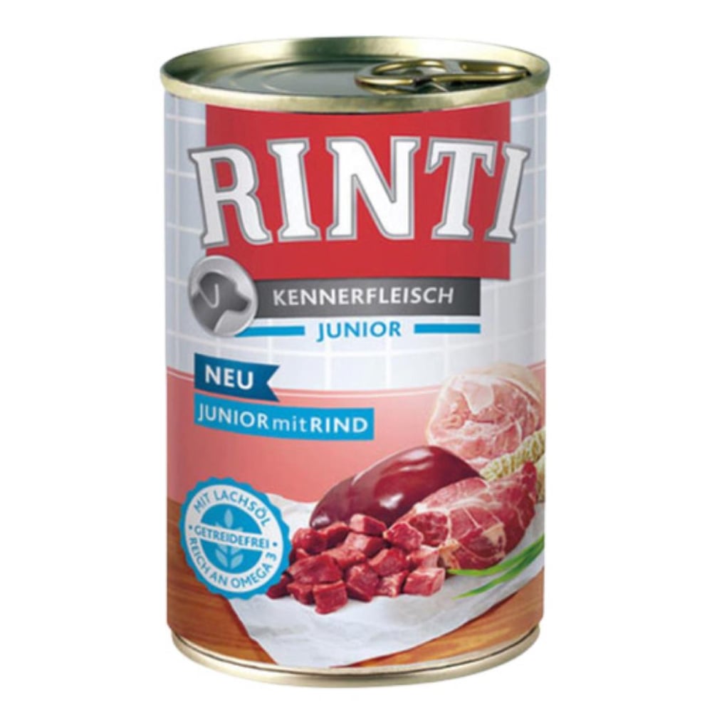 RINTI Kennerfleisch Junior Govedina Hrana za štence 400 g