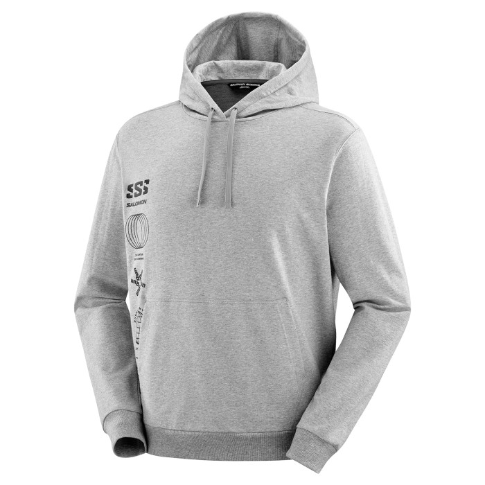 Salomon Graphic Pull Over Hoody duks