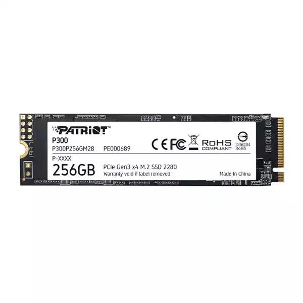 SSD 256GB Patriot P300 M.2 NVMe (P300P256GM28)ID: EK000494288