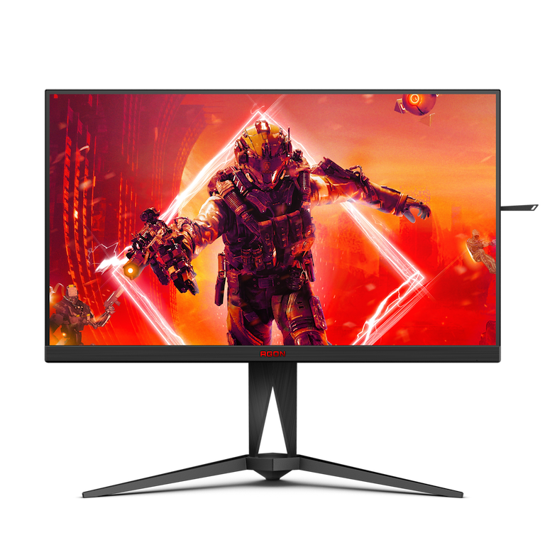 Monitor 27 AOC AGON AG275QZ/EU, QHD, IPS, FreeSync, G-Sync, 270Hz, 0.5ms, HDMI, USB-A, USB-B, DP, gamingID EK000615904