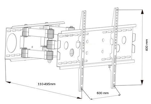 TV NOSAČ XA32 od 43“ do 75“ID EK000573831