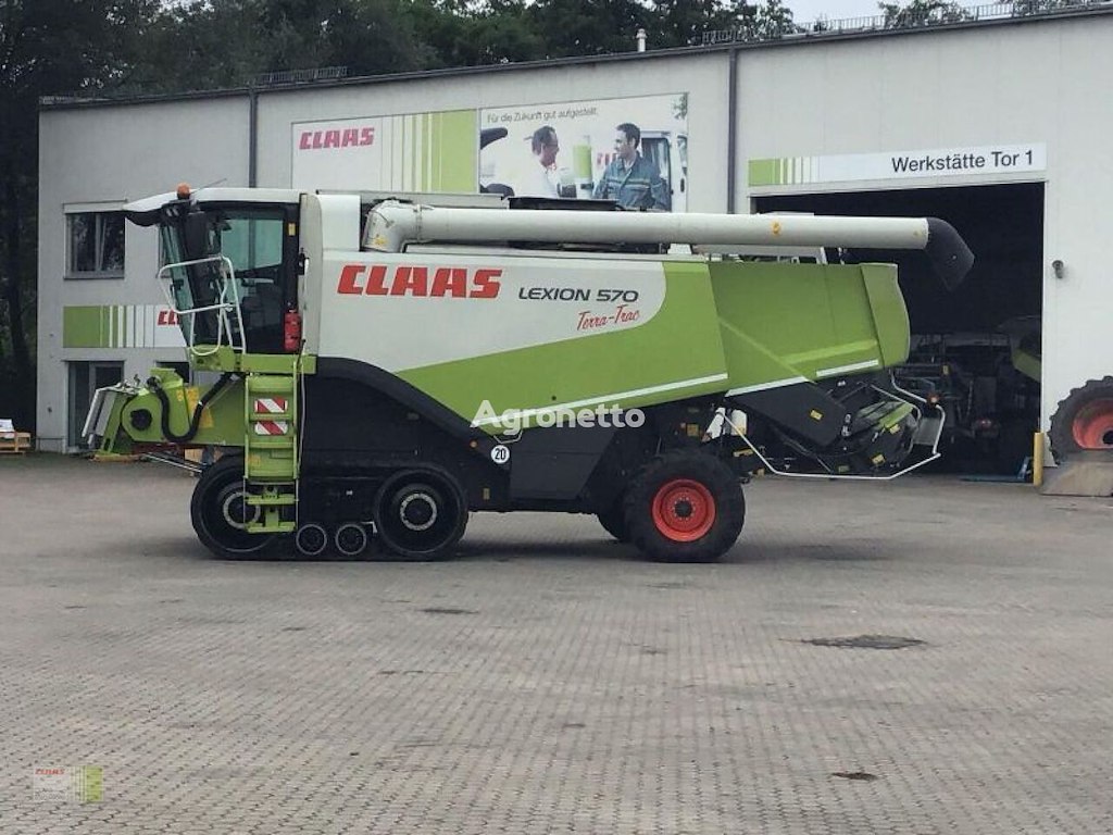 Claas LEXION 570TT MIT V750+TW kombajn za žito