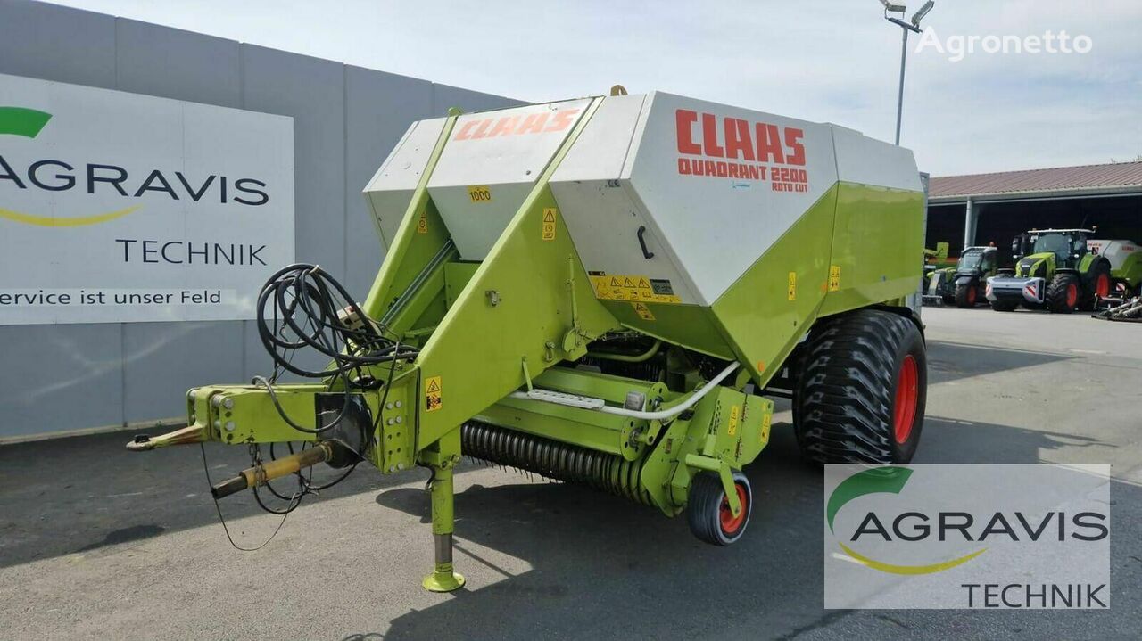 Claas Quadrant 2200 RC balirka za četvrtaste bale